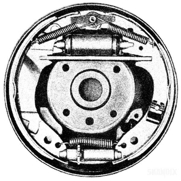 SKANDIX - Technische Infos: Übersicht Trommelbremsen bei Volvo Oldtimern