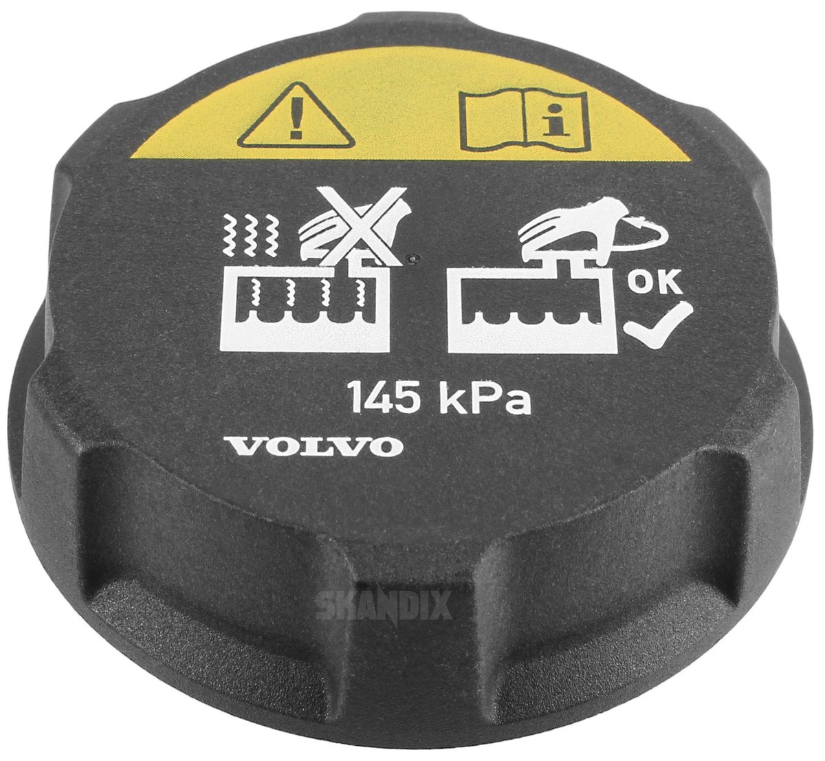 SKANDIX Shop Volvo parts: Cap, Coolant tank Radiator 145 kPa 32382635 ...