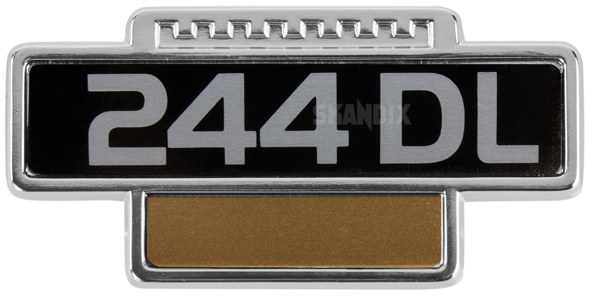 SKANDIX Shop Volvo parts: Emblem Fender "244 DL" NOS, new old stock ...