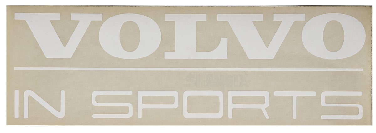 SKANDIX Shop Volvo parts: Sticker Volvo in Sports (1106994)