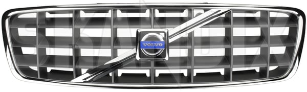 SKANDIX Shop Volvo parts: Radiator grill with Rod with Emblem black ...