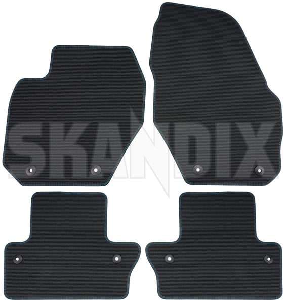 SKANDIX Shop Volvo parts: Floor accessory mats Textile Polestar ...