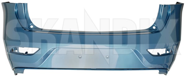SKANDIX Shop Volvo parts: Bumper cover rear painted power blue 39833647 ...