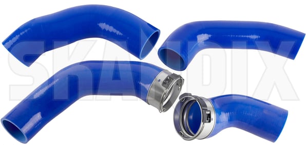SKANDIX Shop Volvo parts: Charger intake hose Silicone blue Kit (1074401)