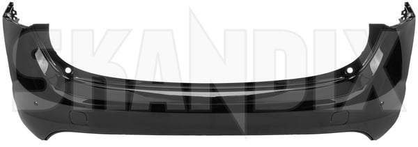 SKANDIX Shop Volvo parts: Bumper cover rear painted black 39844080 ...