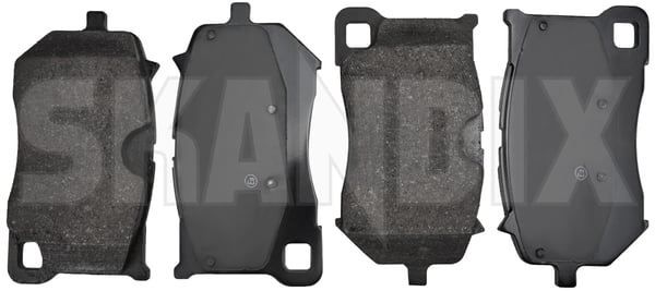 SKANDIX Shop Volvo parts: Brake pad set Front axle 32373196 (1086987)