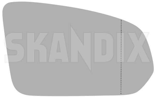 SKANDIX Shop Volvo parts: Mirror glass, Outside mirror right 31402871 ...