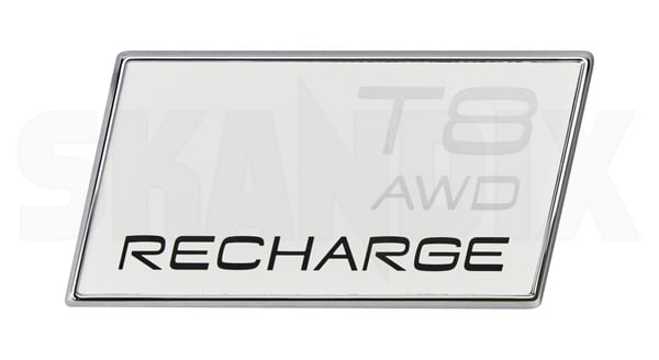 SKANDIX Shop Volvo Ersatzteile: Emblem Heckklappe "T8 AWD Recharge ...