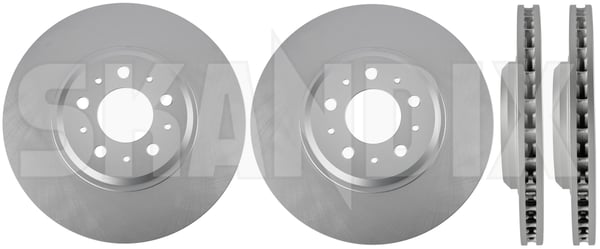 SKANDIX Shop Volvo parts: Brake disc Front axle internally vented Kit ...