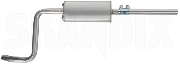 SKANDIX Shop Volvo parts: Front silencer splitted part 3286452 (1101433)