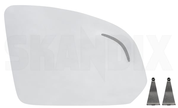 SKANDIX Shop Volvo parts: Mirror glass, Outside mirror right 31477527 ...