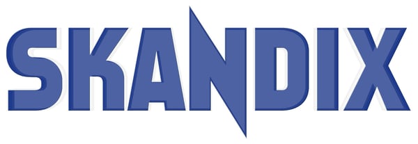 SKANDIX Shop Universalteile: Aufkleber SKANDIX Logo blau (1109889)